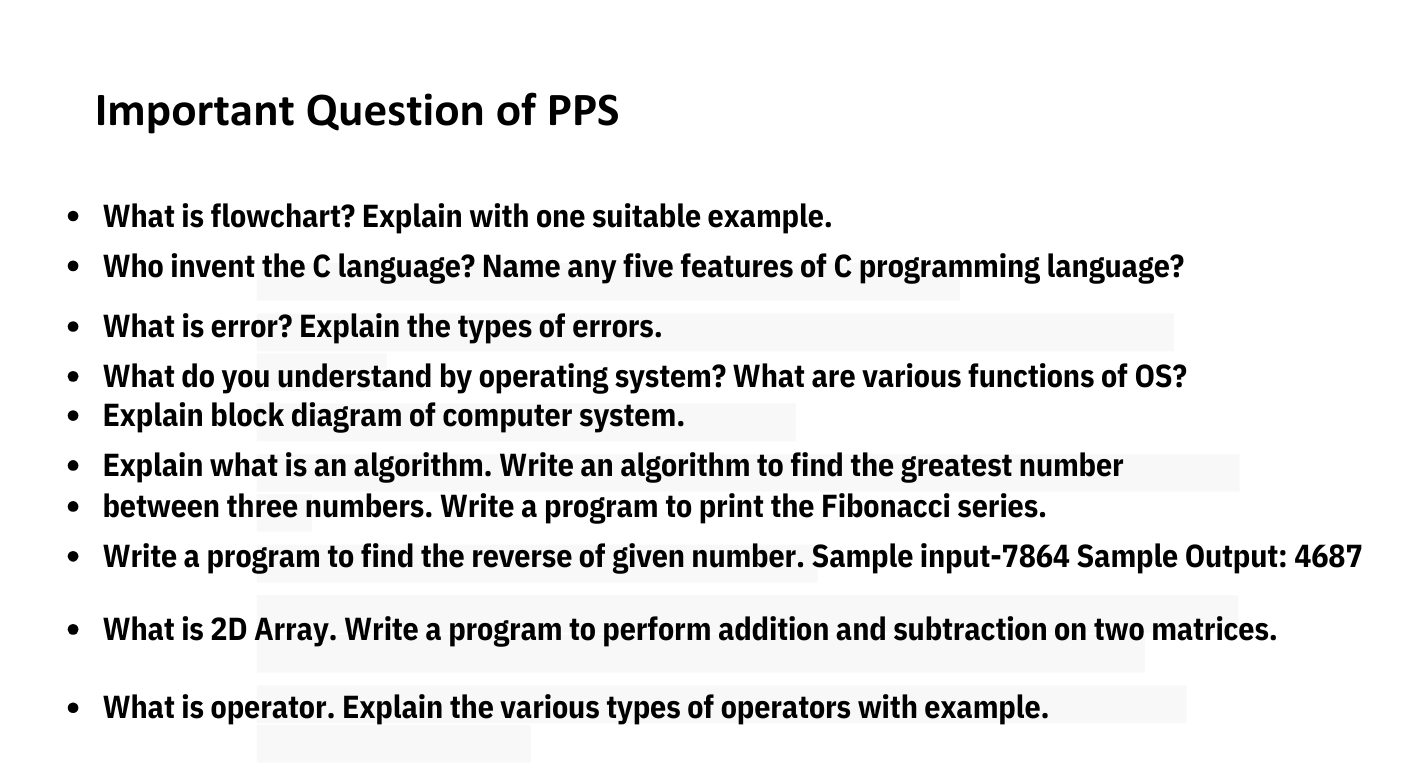 PPS IMPORTANT - BHAJAN GYAN EDUCATION